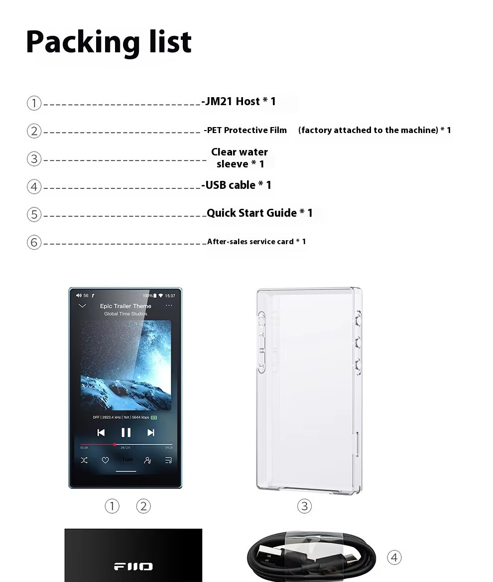 FiiO JM21 Refurbished | Skyblue | ER02524.1